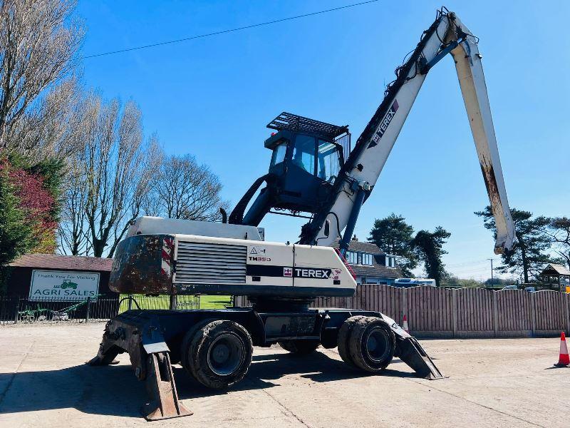TEREX TM350 HIGH RISE CABIN MATERIAL HANDLER *YEAR 2010* C/W MAGNET ...