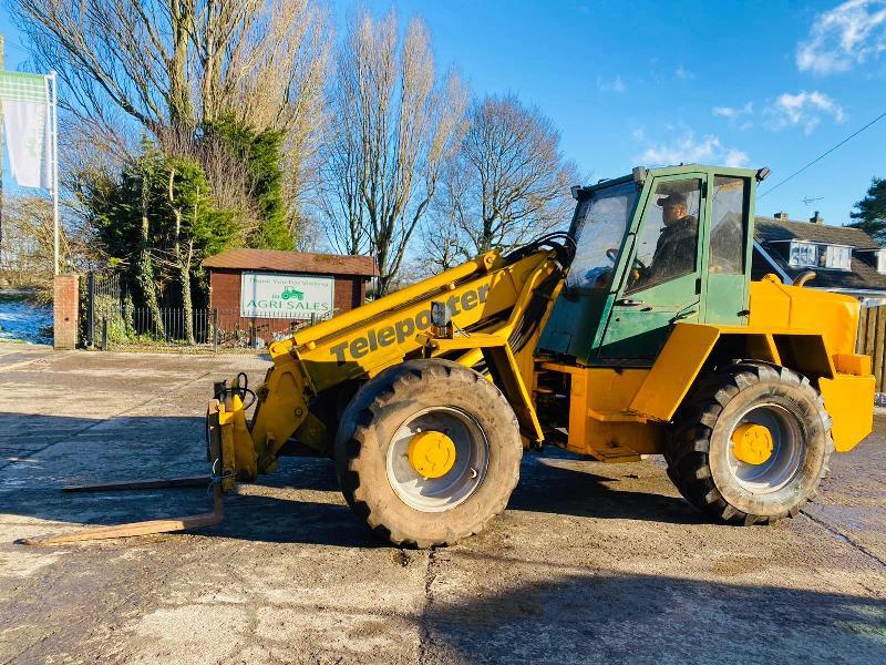 SANDERSON TX525 4WD TELEHANDLER C/W PIN AND CONE HEAD STOCK