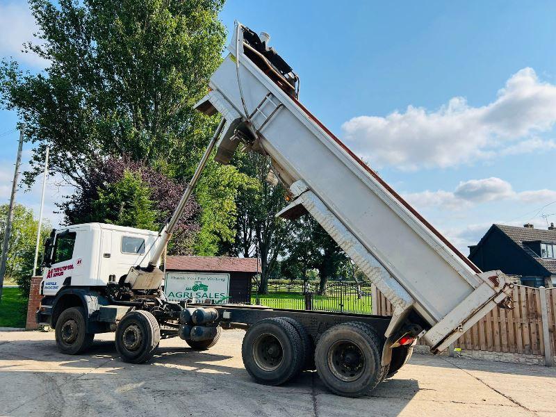 SCANIA P360 8X4 TIPPER LORRY *YEAR 2013 MOT'D TILL 28.02.2023* C/W EASY ...