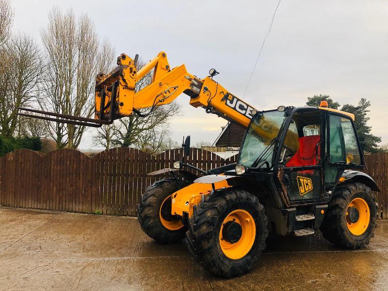 JCB 531-70 TELEHANDLER C/W PICK UP HITCH * YEAR 2012