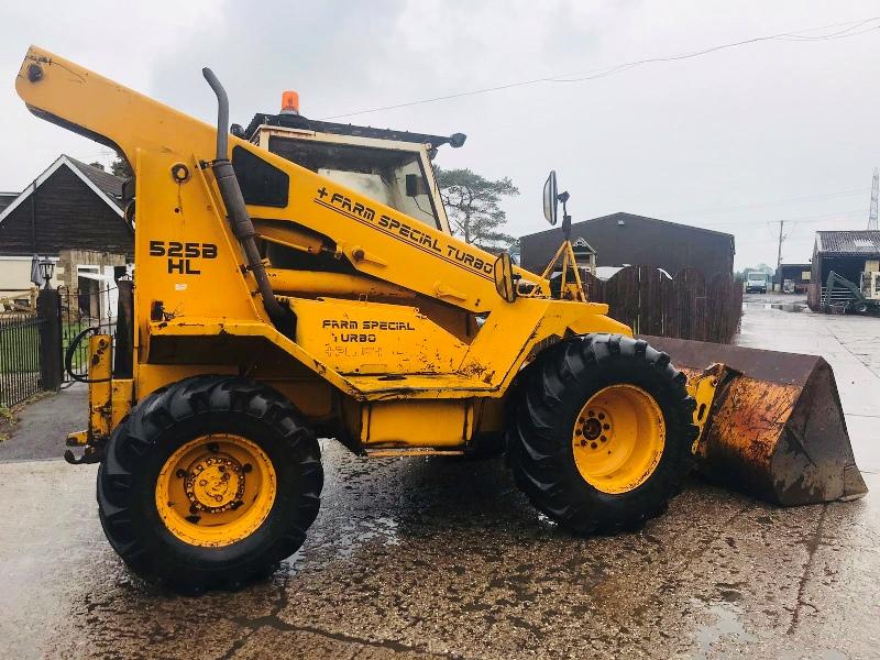 JCB 525B FARM SPCIAL PLUS TELEHANDLER C/W PICK UP HITCH
