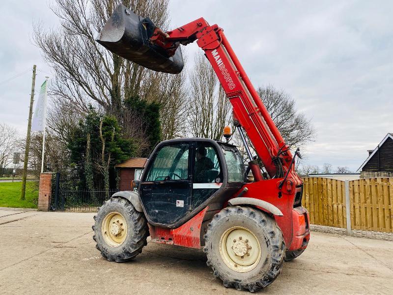 MANITOU MT932 TURBO TELEHANDLER * 9 METER REACH * C/W BUCKET