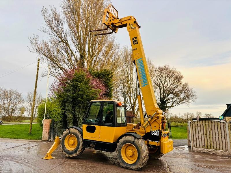 CATERPILLAR TH63 4WD TELEHANDLER C/W SWAY & PALLET TINES