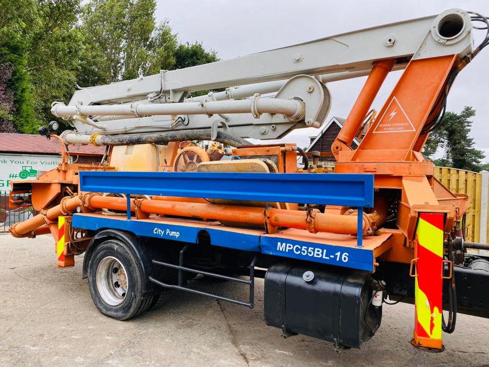 DAF FA55-160 13 4X2 CONCRETE PUMP / CITY PUMP LORRY