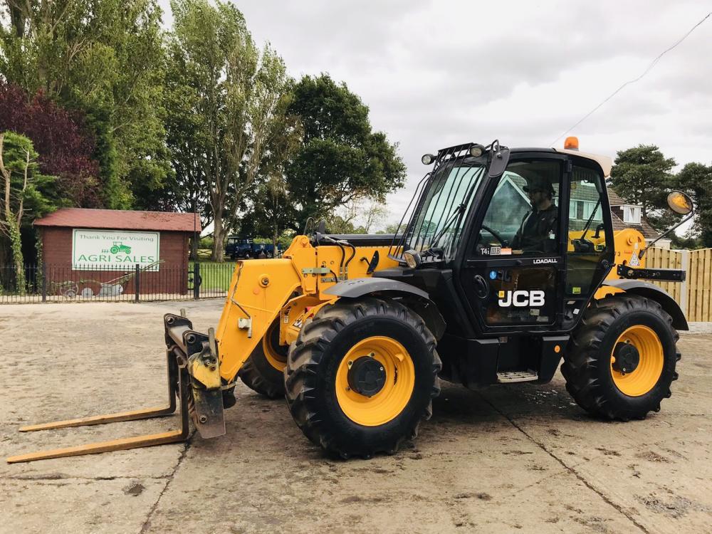 JCB 535-95 TELEHANDLER * YEAR 2014 , 9 1/2 METER *ONLY 4946 HOURS ...