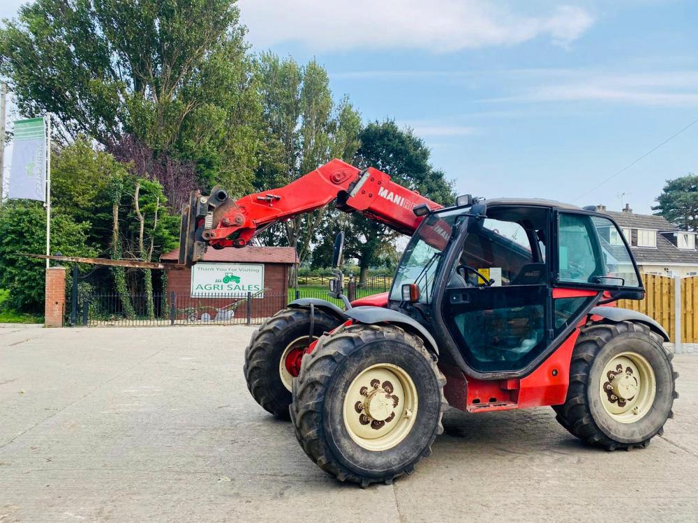MANITOU MLT629 TURBO TELEHANDLER * ONLY 5848 HOURS * C/W PICK UP HITCH