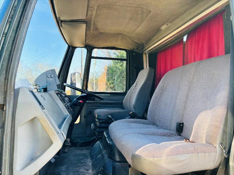 FORD CARGO 813 4X2 HORSE BOX LORRY C/W LIVING AREA *VIDEO*