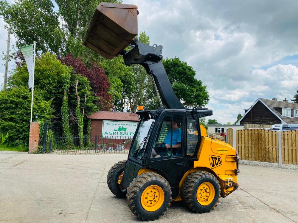 JCB 170 SKIDSTEER *ONLY 2054 HOURS* C/W BUCKET
