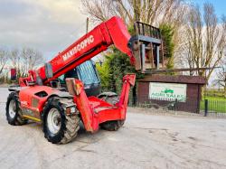 MANITOU MT1340 4WD TELEHANDLER *13 METER REACH* ENGINE SMOKES *VIDEO*