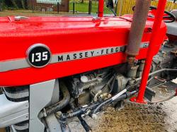 MASSEY FERGUSON 135 TRACTOR C/W POWER STEERING
