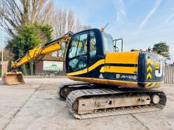 JCB JS130 TRACKED EXCAVATOR *YEAR 2008* C/W QUICK HITCH & BUCKET *VIDEO*