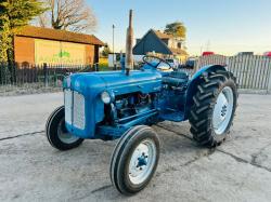 FORDSON DEXTER TRACTOR *YEAR 1960* C/W PICK UP HITCH
