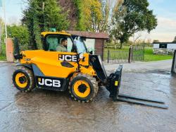 JCB 514-40 4WD TELEHANDLER * YEAR 2021 , 1326 HOURS * C/W PALLET TINES