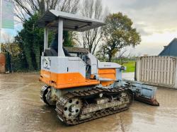 HITACHI DX45 DOZER C/W 6 WAY BLADE & CANOPY * VIDEO