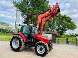 MASSEY FERGUSON 5455 4WD TRACTOR C/W MASSEY FERGUSON 950 FRONT LOADER