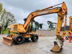 CASE WX145 4WD WHEELED EXCAVATOR C/W BLADE & REVERSE CAMERA *VIDEO*
