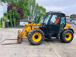 JCB 541-70 WASTE MASTER TURBO TELEHANDLER *YEAR 2008* C/W AC CABIN *VIDEO*