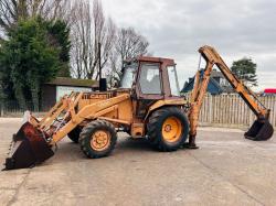 CASE 580G CONSTRUCTION KING 4WD BACKHOE DIGGER C/W EXTENDING DIG *VIDEO*